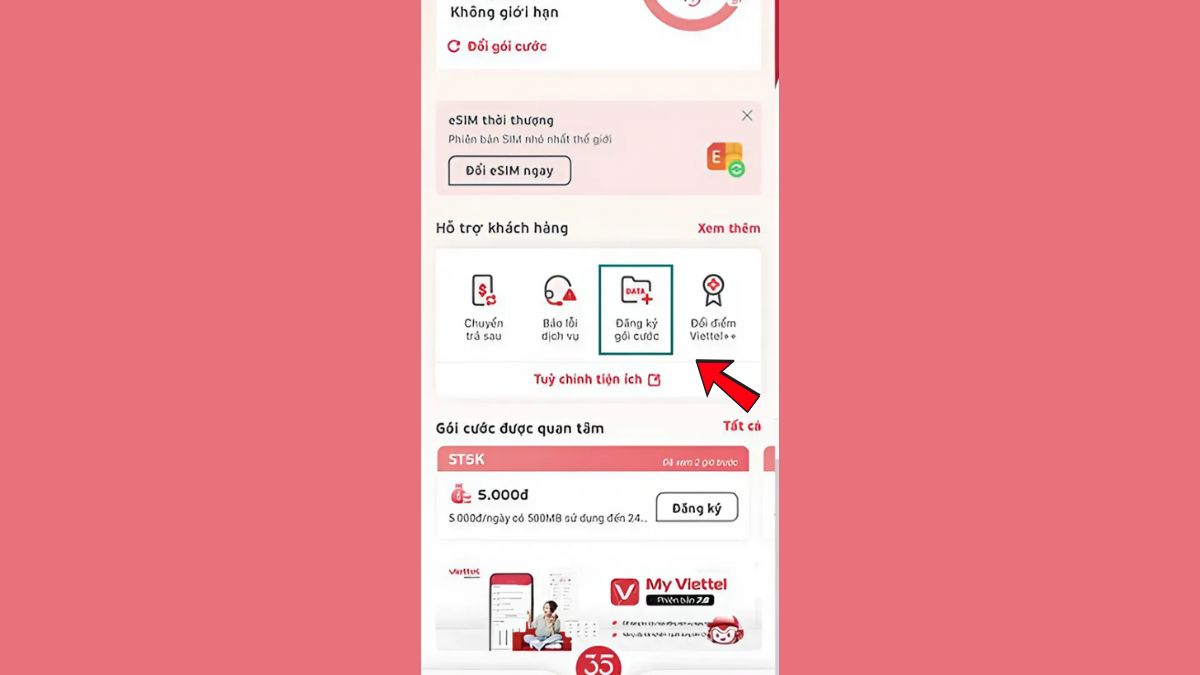 Hướng dẫn cách tặng data Viettel cho thuê bao khác